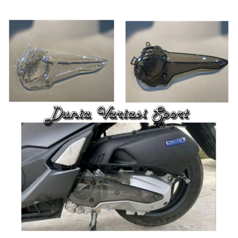 Jual Cover Tutup CVT Transparan Honda PCX 160 Smoke/Bening | Shopee ...