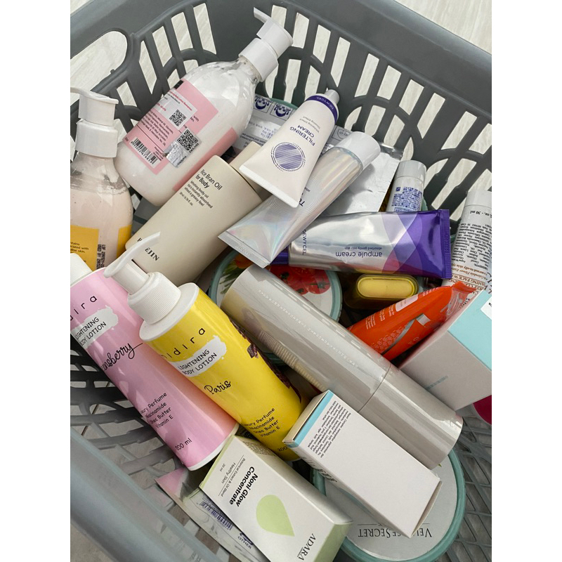 Jual RANDOM !! SKINCARE BODYCARE NEW PRELOVED ! | Shopee Indonesia