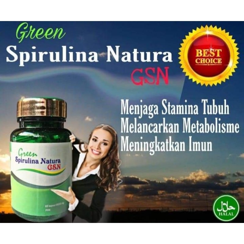 Jual GREEN SPIRULINA NATURA ( GSN ) | Shopee Indonesia