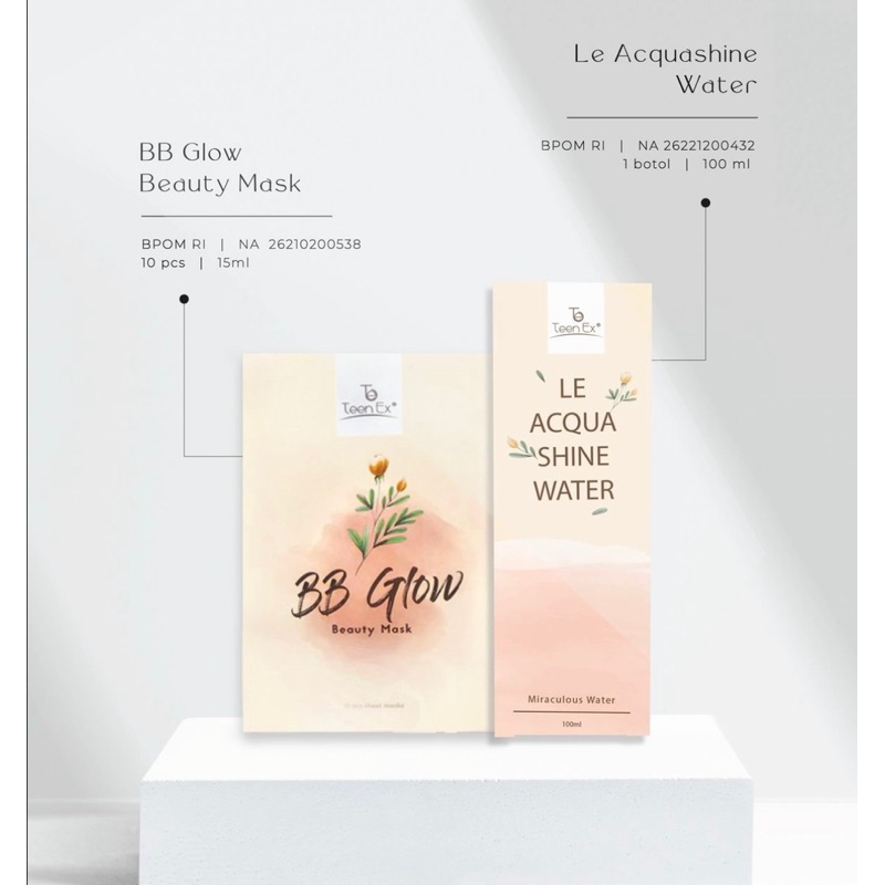 Jual BB GLOW MASK ( MASKER BOTOX) paket LENGKAP | Shopee Indonesia