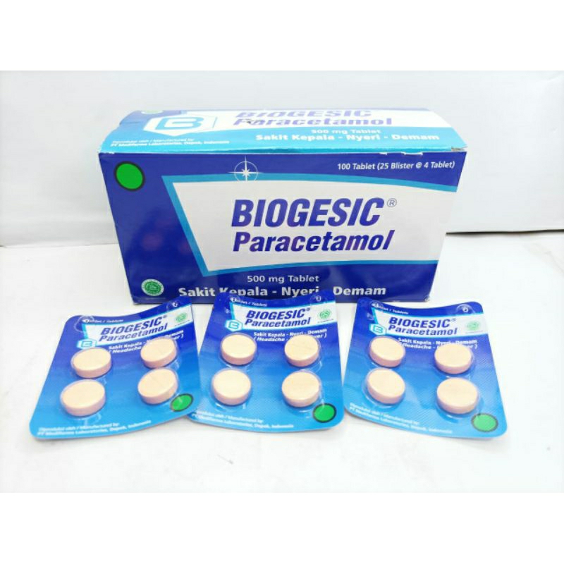 Jual biogesic tablet @4 tablet | Shopee Indonesia