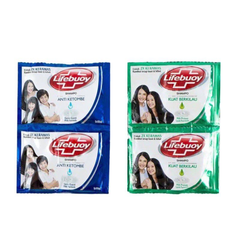 Jual Shampo Lifebuoy 9ml 1 Renteng isi 12 Sachet (24pcs) | Shopee Indonesia