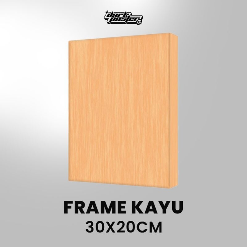 Jual FRAME/FIGURA KAYU UKURAN A4 (30X21CM) | Shopee Indonesia