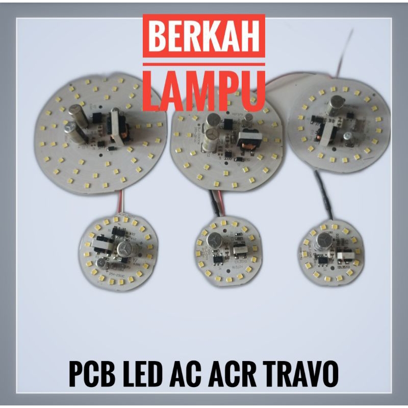 Jual PCB LED AC ACR TRAVO PUTIH | Shopee Indonesia