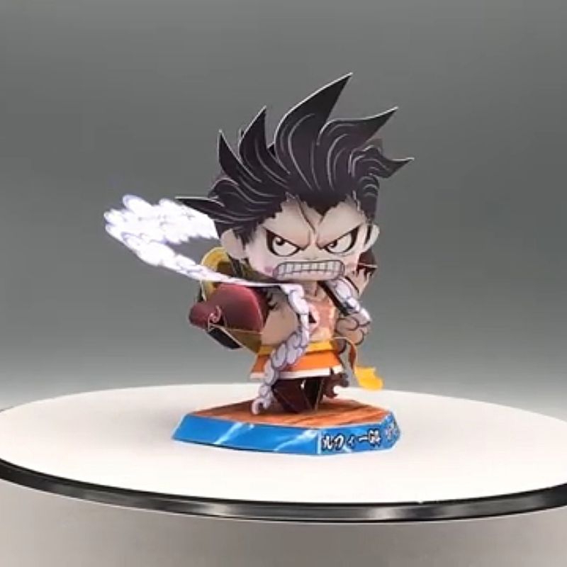 Jual Luffy Gear 4 Snakeman One Piece DIY Figur Anime Papercraft ...
