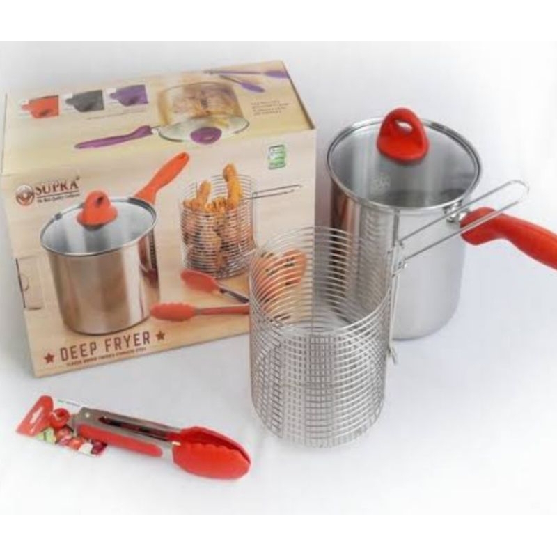 Jual Panci Goreng/Deep Fryer Supra 20 cm | Shopee Indonesia
