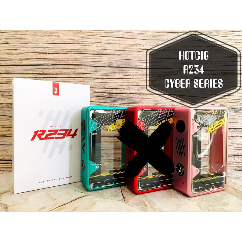 Jual Hotcig R234 CYBER Series Electrical Box Mod by Vapeboss x Hotcig ...