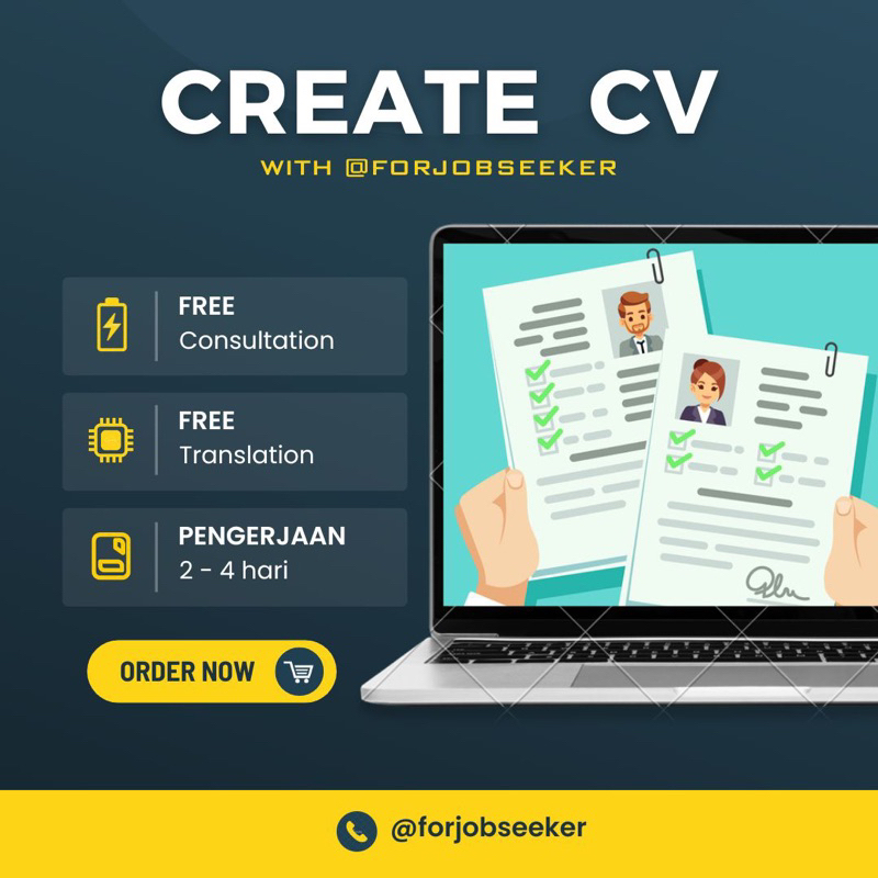Jual Jasa Buat CV || Tembus BUMN, Sociolla, Adaro, AirAsia, dll ...