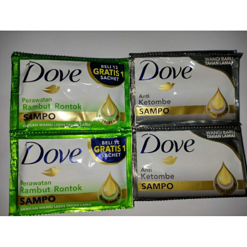 Jual Sampo DOVE 1Renceng 12sashet | Shopee Indonesia