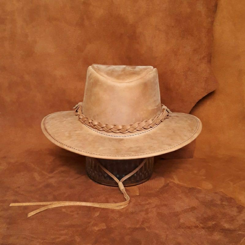 Jual Elegant Hat / Topi Cowboy Kulit Sapi Crazyhorse Handmade | Shopee ...
