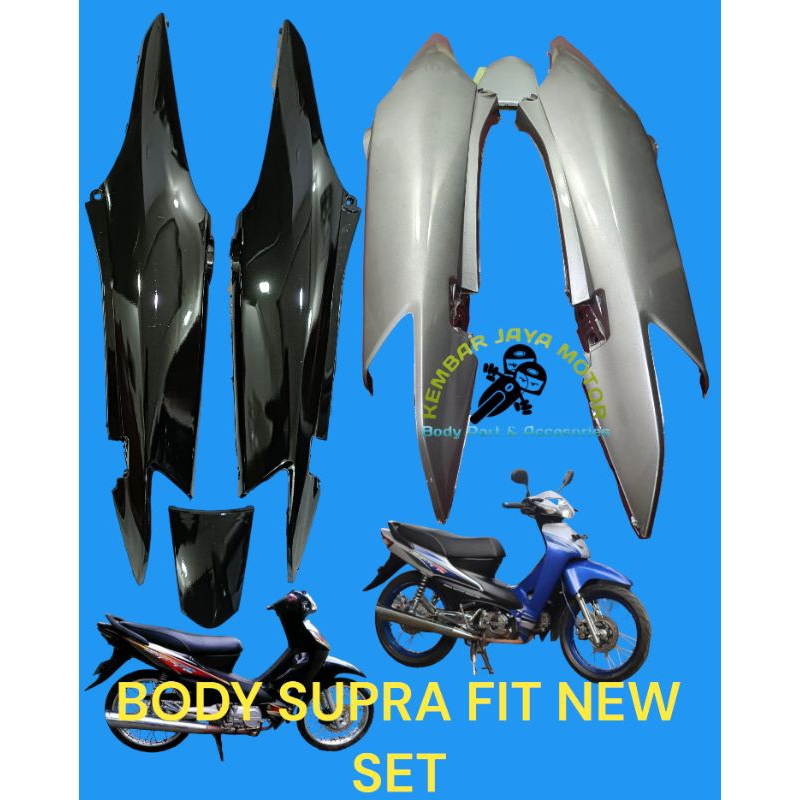 Jual body honda supra fit new set plus pet stop | Shopee Indonesia