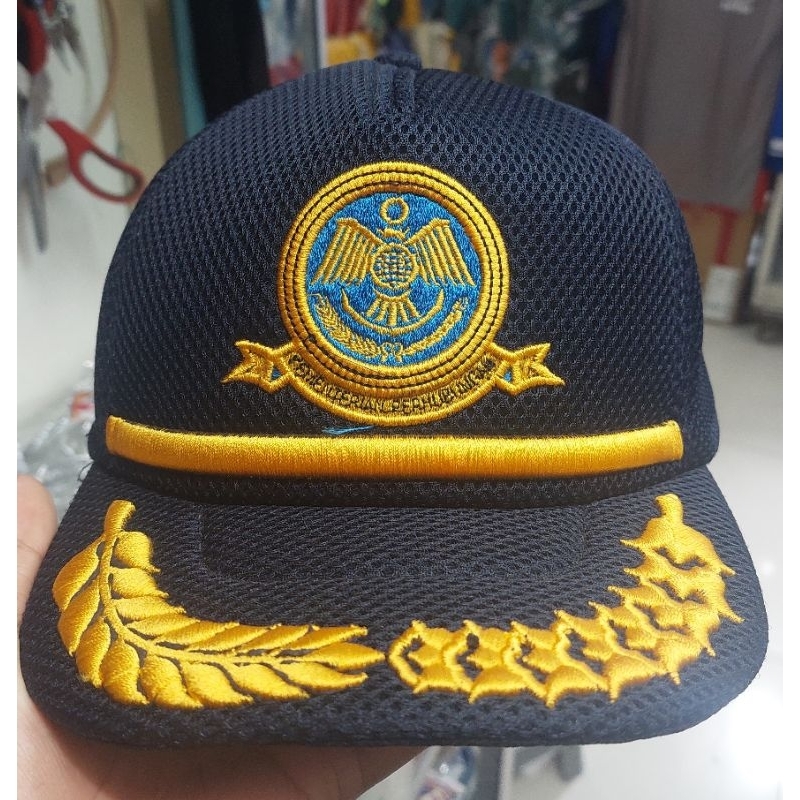 Jual Topi logo Dinas Perhubungan lis+ padi kapas | Shopee Indonesia