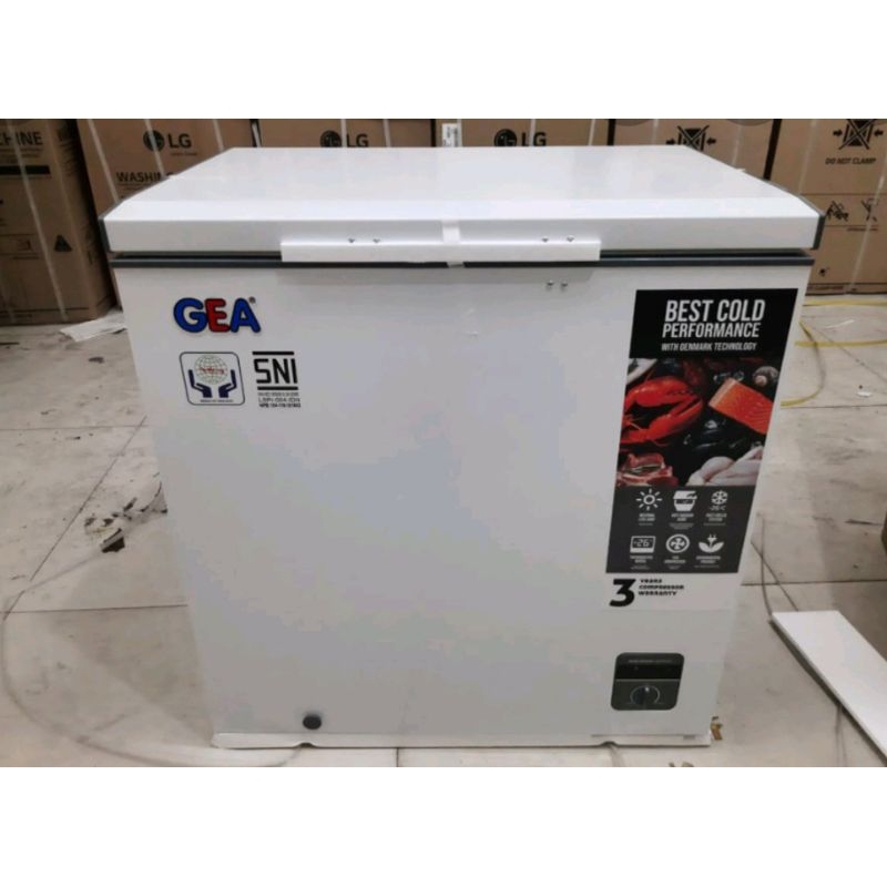 Jual GEA AB 208R CHEST FREEZER | Shopee Indonesia