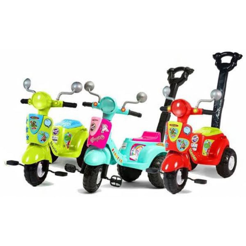 Jual SEPEDA SCOOPY ANAK FULL MUSIK,LAMPU DAN DORONGAN SNI SCO 609 ...