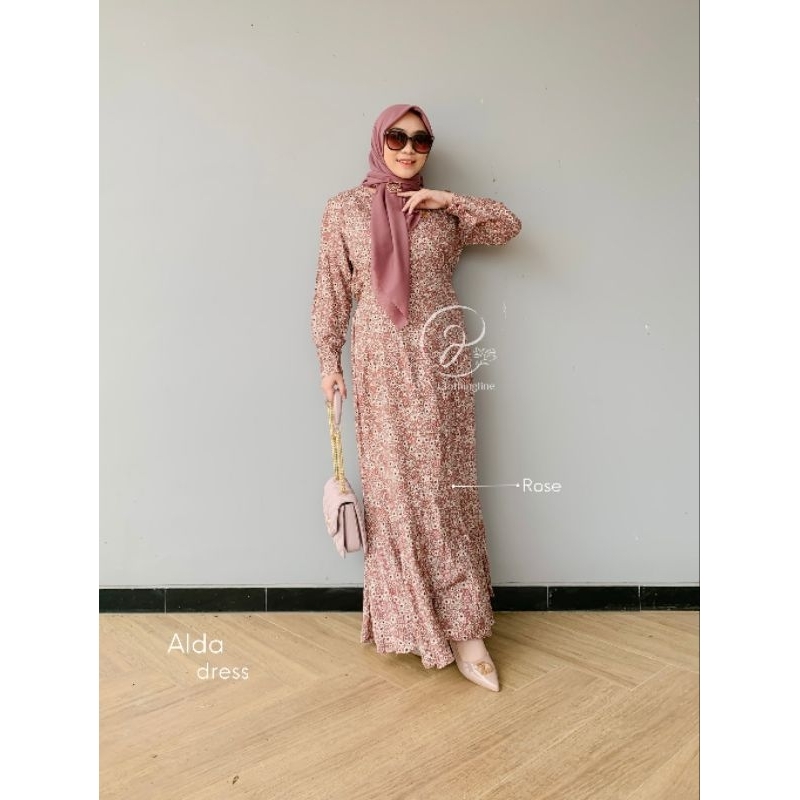 Jual Alda Dress part 4 by DYN CLOTHINGLINE | Shopee Indonesia