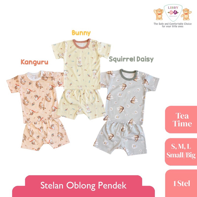 Jual LIBBY Stelan pendek oblong baju pendek celana pendek anak SML 2L ... Jual LIBBY Stelan pendek oblong baju pendek celana pendek anak SML 2L ...