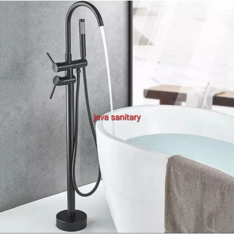 Jual Kran Bathtub Standing Model Toto/Kran Shower Panas Dingin Tinggi ...