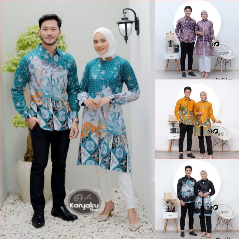 Jual Batik Couple | Batik Couple Modern | Baju Batik Couple | Batik ...