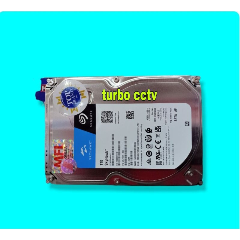Jual HDD Khusus CCTV Harddisk 1 TB Hard disk Seagate 1TB CCTV skyhawk ...