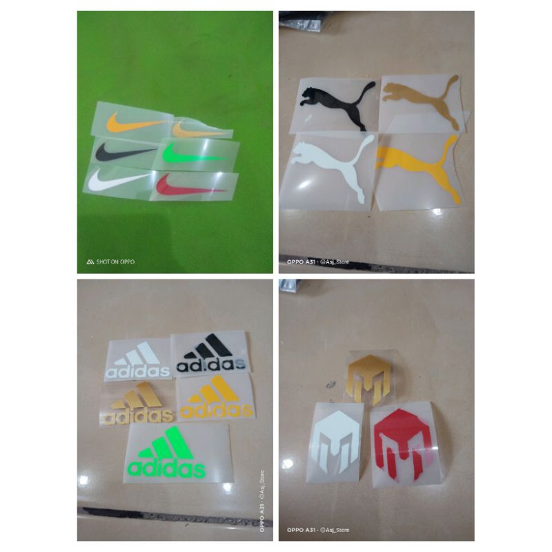 Jual 6pcs Logo Apparel Polyflex Bola Futsal | Shopee Indonesia