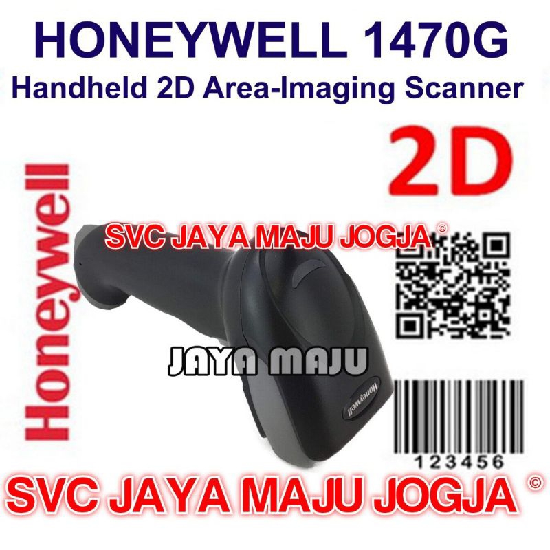Jual HONEYWELL 1470 G - USB - 2D 1D || BARCODE SCANNER - IMAGER ...