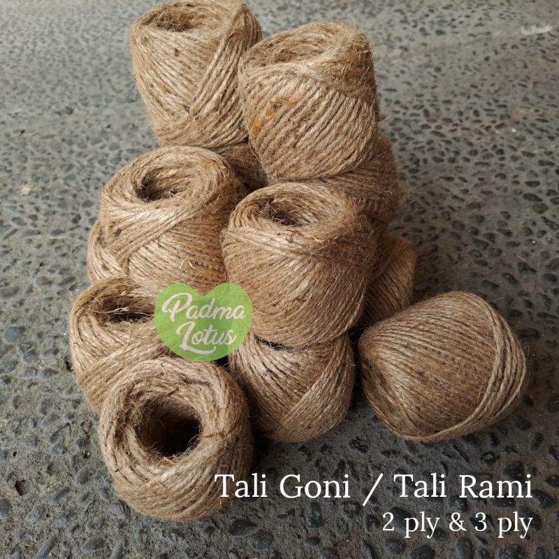 Jual Tali Goni tali Rami coklat | Shopee Indonesia