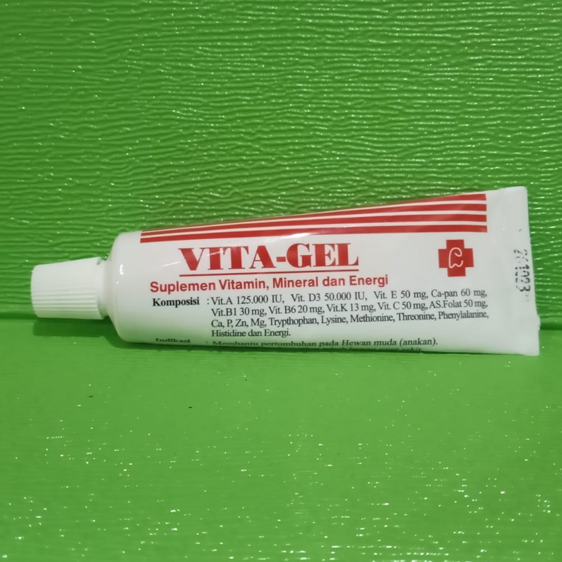 Jual VITA-GEL Suplemen Vitamin, Mineral dan Energi untuk Hewan 50gr | Shopee Indonesia
