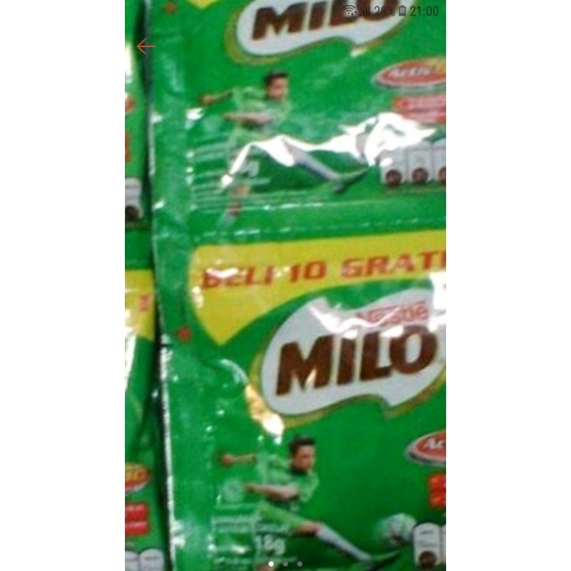 Jual milo activ go susu bubuk sachet 22gr renceng(10pc) milo serbuk ...