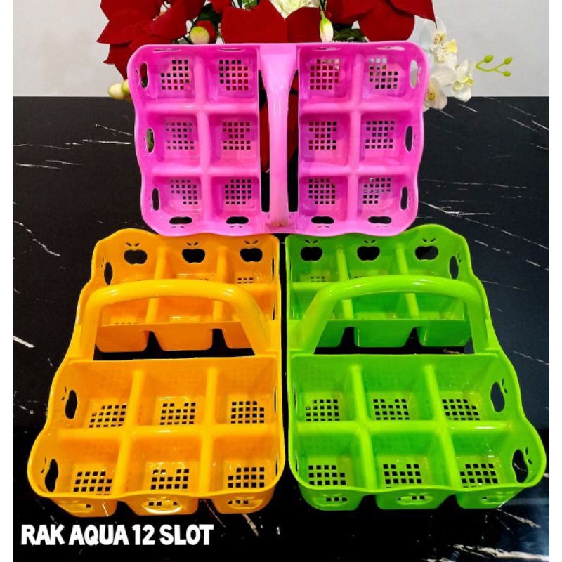 Jual rak aqua 12 slot | Shopee Indonesia