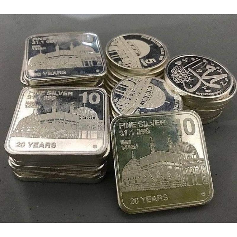 Jual Perak 10 Dirham 31Gram IMN | Shopee Indonesia