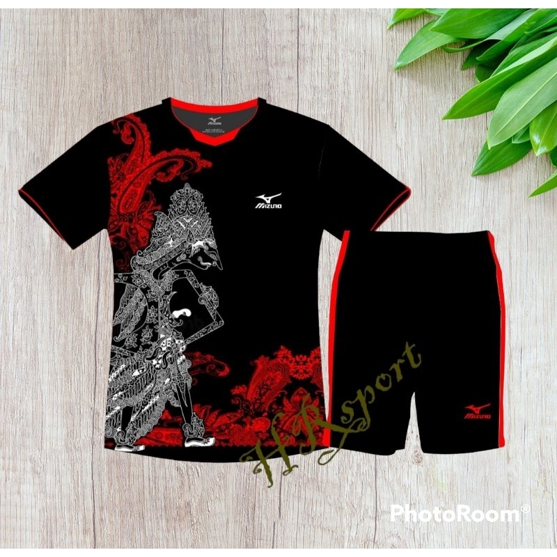 Jual JERSY BAJU KAOS OLAHRAGA BATIK WAYANG DEWASA COD 1SET MODEL ...