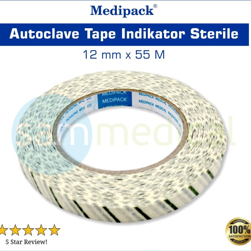 Jual Medipack Autoclave Tape Indikator Sterile | Shopee Indonesia