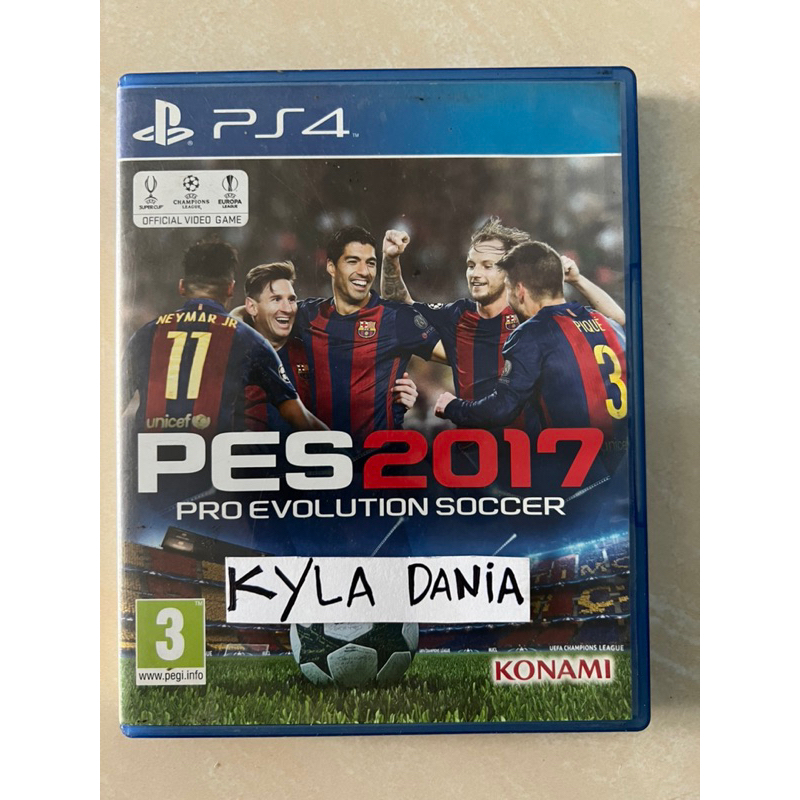 Jual BD PES 2017 PS4 / KASET PES 2017 PS4 | Shopee Indonesia