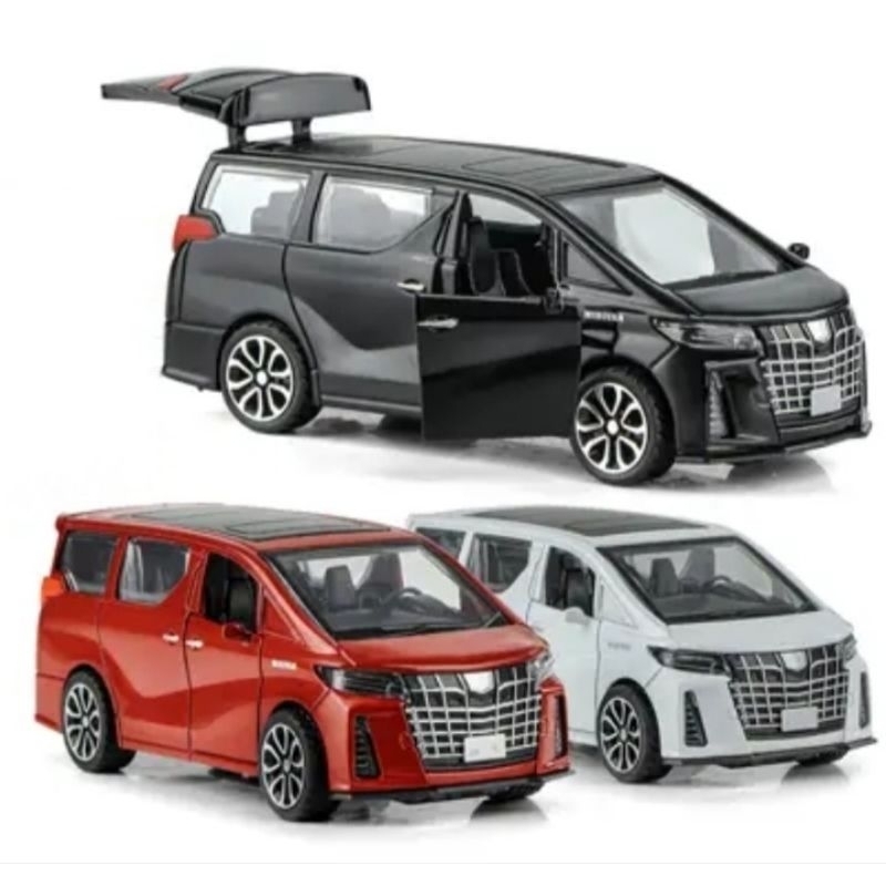 Jual Diecast Mobil Toyota Alphard Die-cast Model 1:32 Miniatur Mobil ...