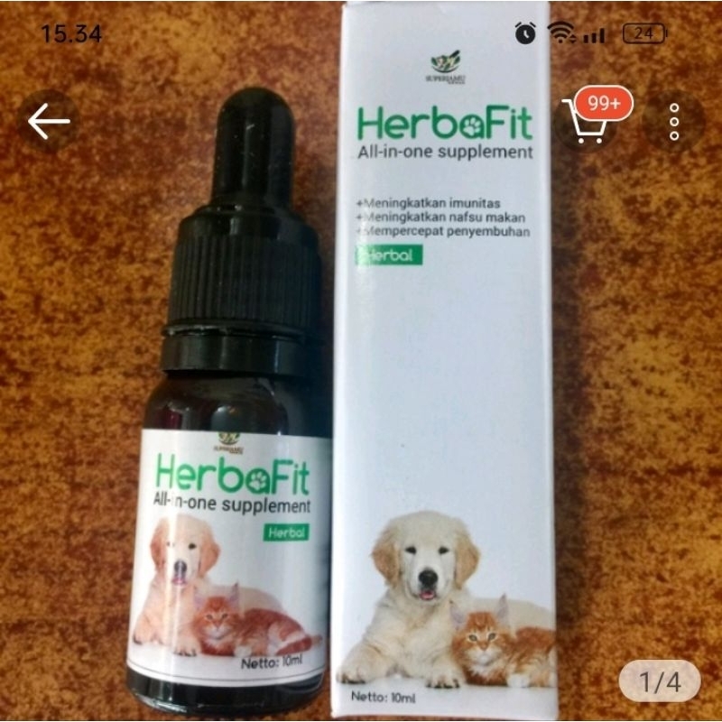 Jual HERBAFIT ALL IN ONE SUPPLEMENT 10 ML | Shopee Indonesia