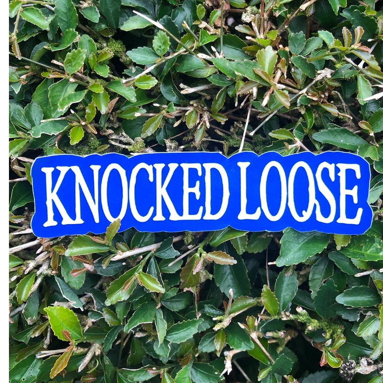 Jual Sticker Band KNOCKED LOOSE Font (BOOTLEG) | Shopee Indonesia