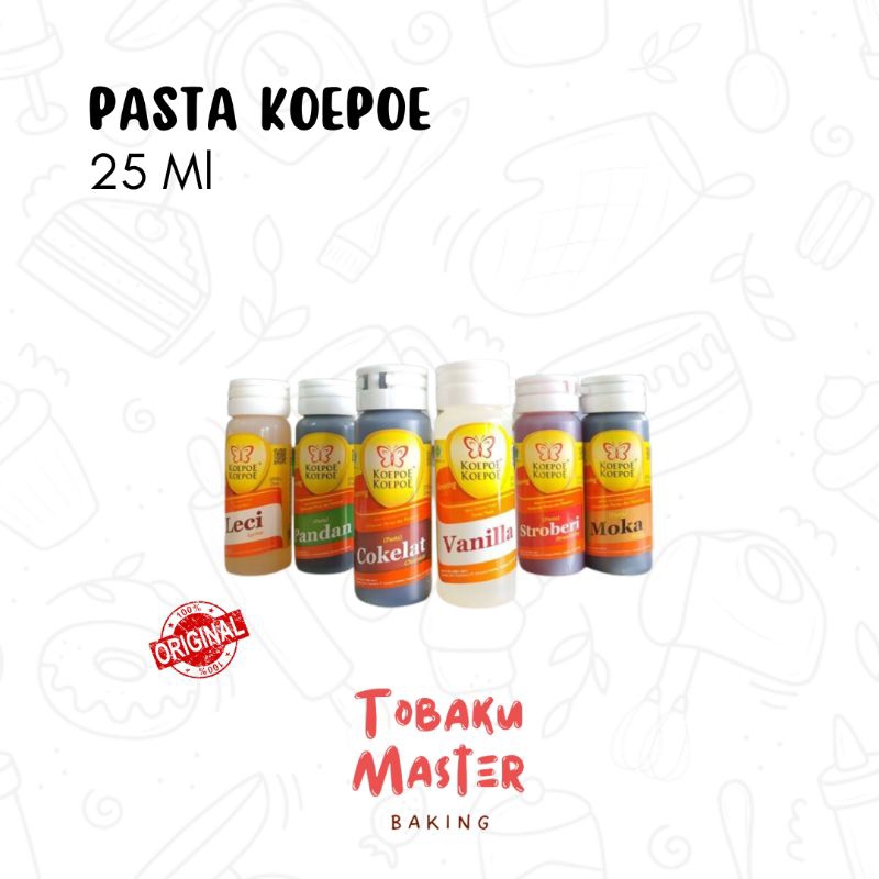 Jual [ 25 ML ] Pasta Koepoe 25ml Berbagai Rasa / Pasta Kupu 25ml ...