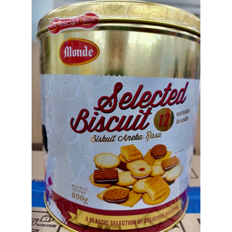 Jual Monde Selected Biskuit Kaleng 800g | Shopee Indonesia