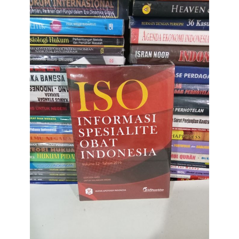 Jual Buku ISO INFORMASI SPESIALITE OBAT INDONESIA VOL 52. | Shopee ...