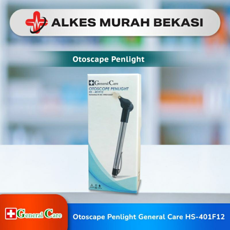 Jual Otoscope Penlight General Care SS+ / Penlight GC / Penlight ...