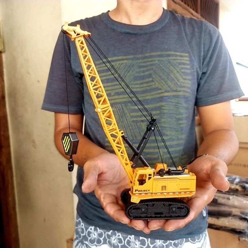 Jual Diecast Truck Crane Konstruksi - Mainan Koleksi Miniatur Alat ...
