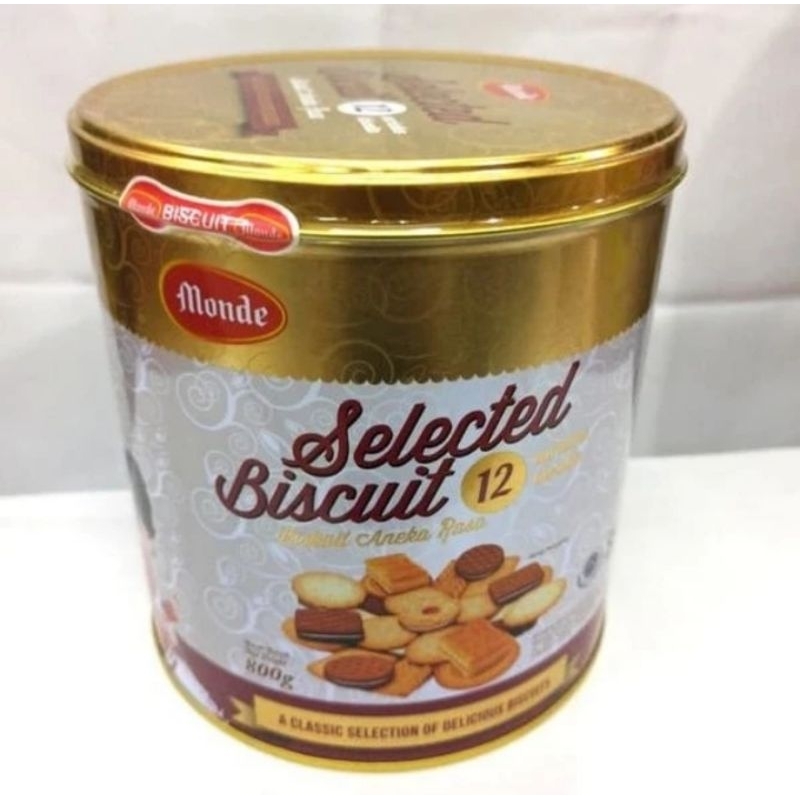 Jual Monde Selected Biscuit / Biskuit Aneka Rasa 800g | Shopee Indonesia