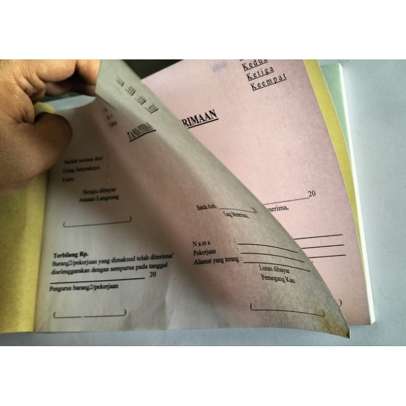 Jual Kwitansi Dinas NCR 3 ply rangkap tiga | Shopee Indonesia
