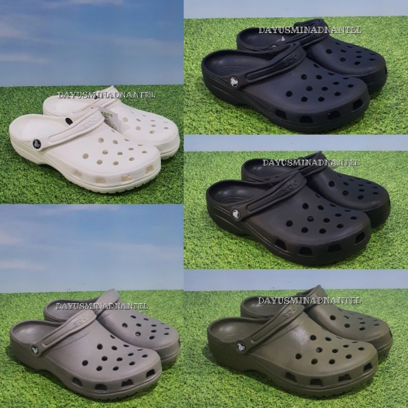 Jual Crocs Pria / Crocs Classic / Sepatu Sandal Pria Crocs Classic Clog Unisex | Shopee Indonesia