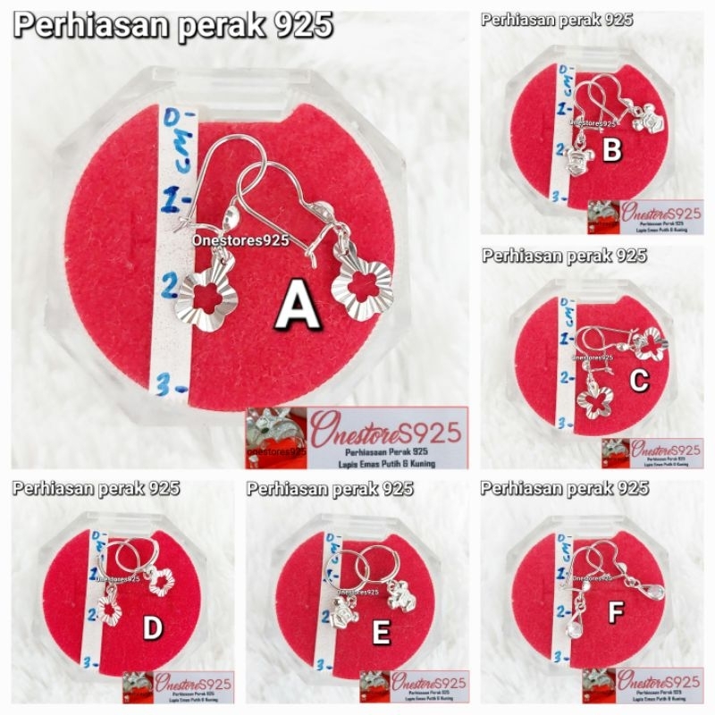 Jual Anting Perak Asli Silver 925 Anak Model Model Lapis Emas Putih | Shopee Indonesia