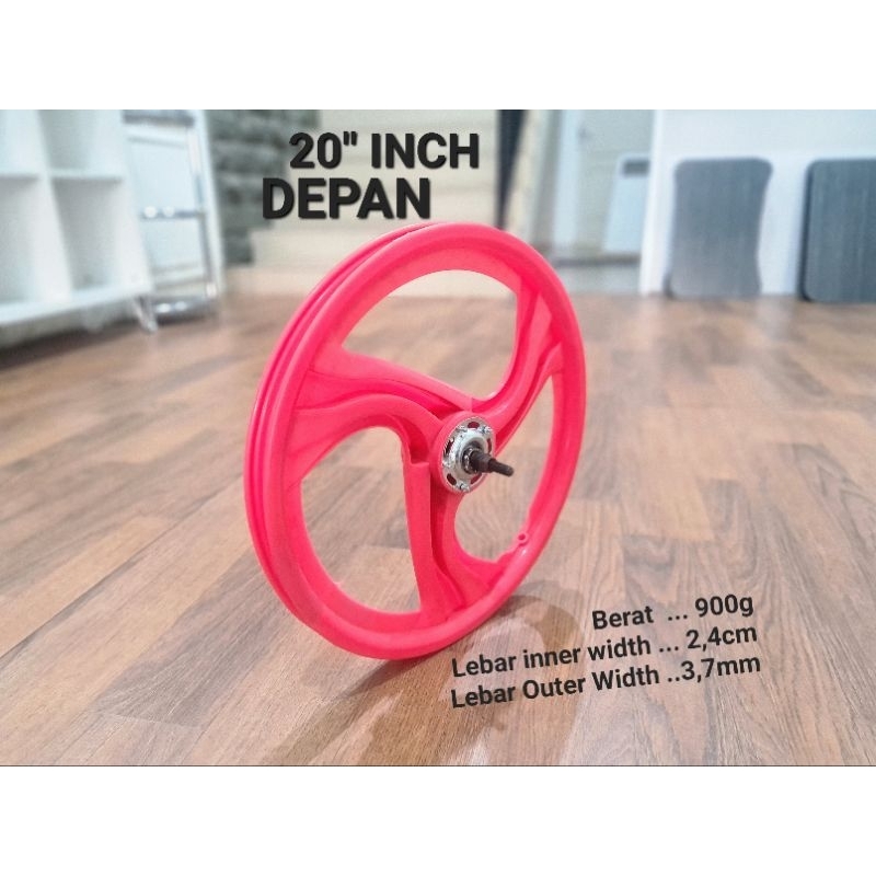 Jual VELG BMX 20 INCH RODA SEPEDA 20 INCH BMX OLD SCHOOL VELG 20INCH ...