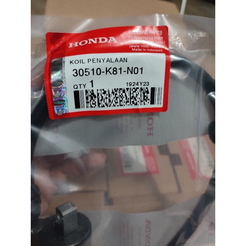 Jual KOIL COIL IGNITION BEAT SPORTY ESP (2016-2020) 30510K81N01 ...