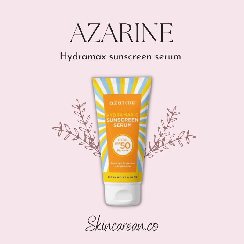 Jual Sunscreen Azarine Hydrasoothe Sunscreen Gel SPF 45 ++++ 50ml ...