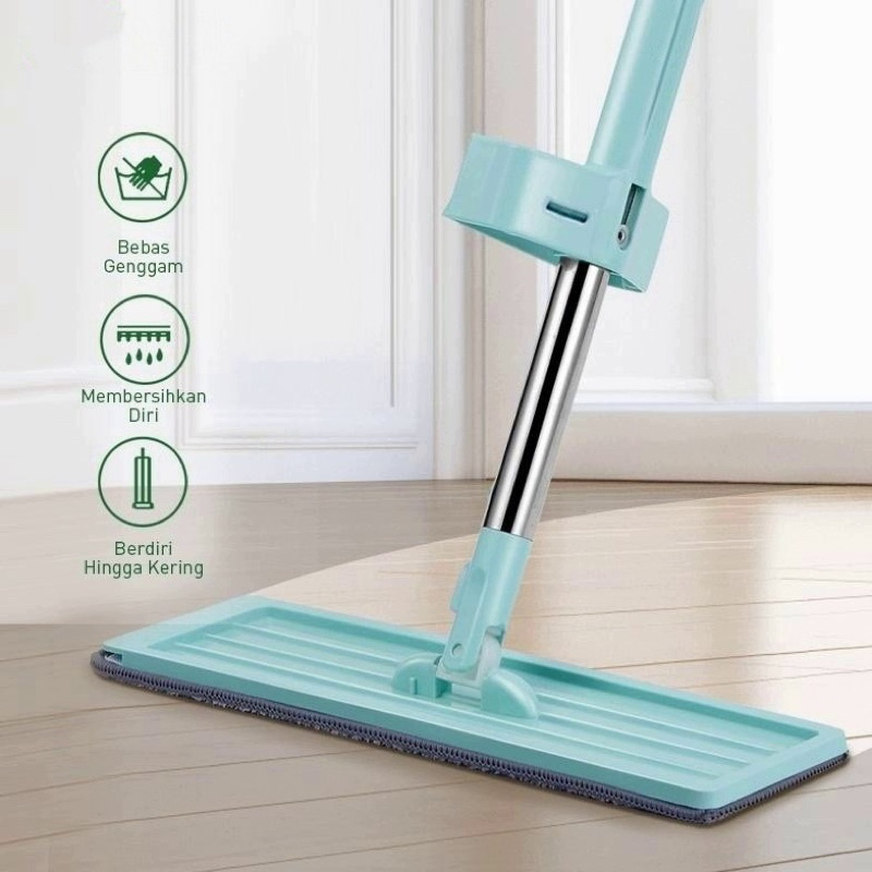 Jual LRMS Alat Pel Lantai Tarik Microfiber Ultra Mop / Lap Pel / Alat ...