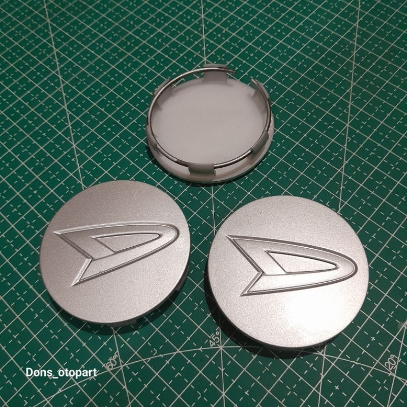 Jual dop roda tutup velg as roda Ayla Sigra sirion silver sama kawat ...